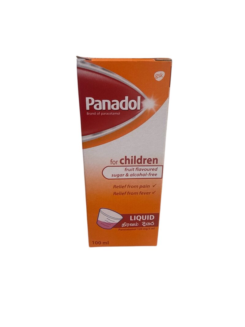 Panadol syrup 100ml | Health Care Pharmacy